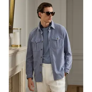 Ralph Lauren Suede Overshirt