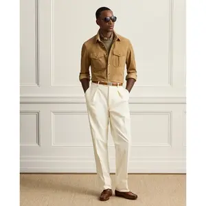 Ralph Lauren Suede Overshirt - Tan