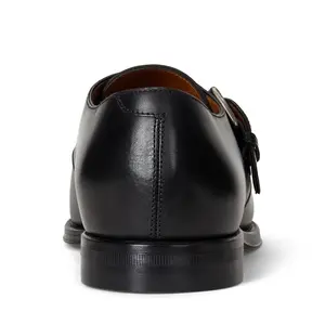 Ralph Lauren Maestra Calfskin Monk-strap Shoe