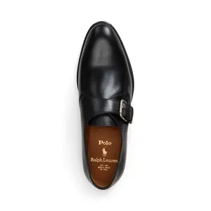 Ralph Lauren Maestra Calfskin Monk-strap Shoe