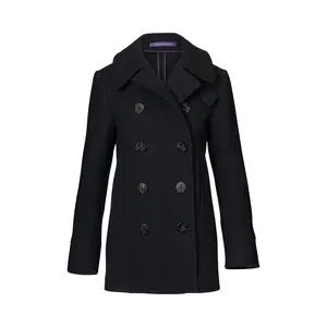 Ralph Lauren Logan Double-faced Wool-cashmere Pea Coat