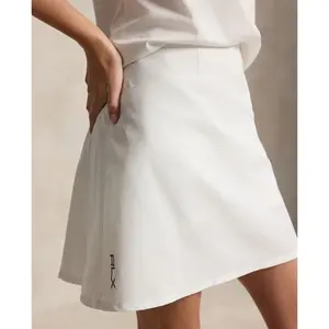 Ralph Lauren 17" Performance Pleated Skort - Ceramic White