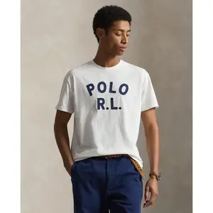 Ralph Lauren Classic Fit Logo Jersey T-shirt - White