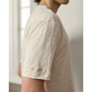 Ralph Lauren Linen Jersey Pocket T-shirt - Limestone