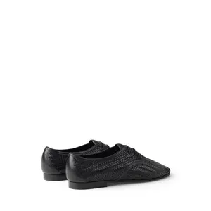 Ralph Lauren Christie Woven Leather Oxford