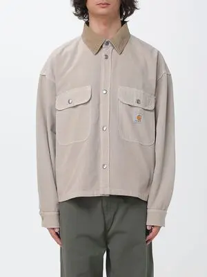 Carhartt Work In Progress Cotton Canvas Overshirt - Beige