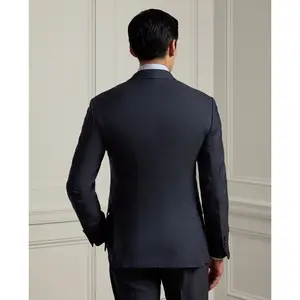 Ralph Lauren Kent Hand-tailored Glen Plaid Wool Suit
