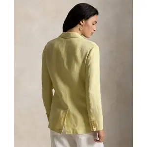 Ralph Lauren Single-breasted Linen Blazer