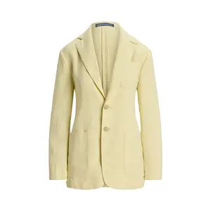 Ralph Lauren Single-breasted Linen Blazer