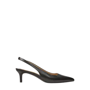 Ralph Lauren Lolah II Leather Slingback Pump Black
