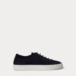 Men's Suede and Leather Overlay Sneakers