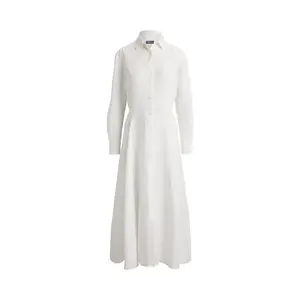 Ralph Lauren Self-tie Linen Shirt Dress