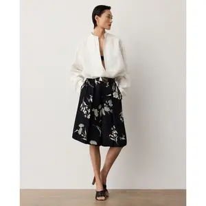 Ralph Lauren Avery Floral Satin Shorts