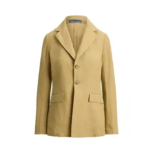 Ralph Lauren Single-breasted Dèlavè Linen Blazer