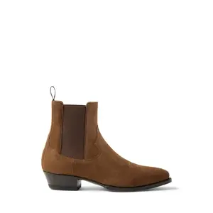 Ralph Lauren Calf-suede Chelsea Western Boots