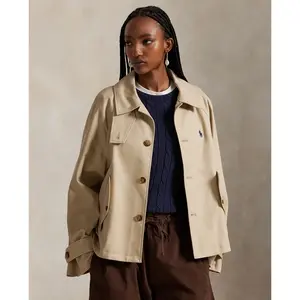 Ralph Lauren Cotton Twill Jacket - Beige
