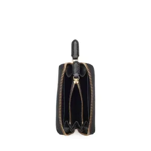 Ralph Lauren Leather Continental Wallet - Black