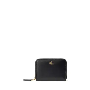 Ralph Lauren Leather Continental Wallet - Black