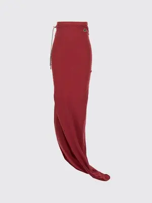 RICK OWENS + MONCLER Long Skirt - Red