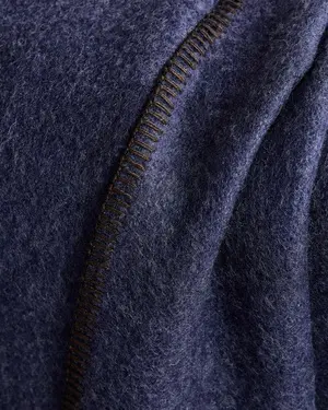 Quince Wool Whipstitch Throw