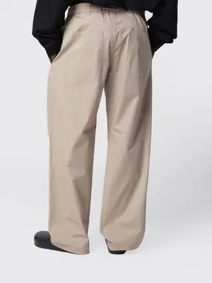 DARKPARK Wide Leg Belted Trousers - Natural