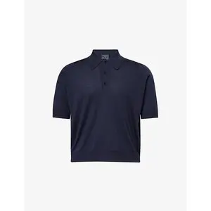 John Smedley Embroidered Polos For Men