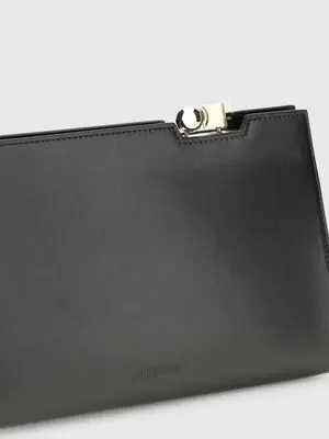 Jacquemus Le Salon Clutch Bag - Black