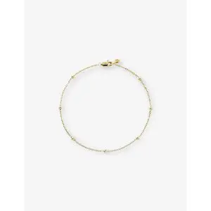 Monica Vinader Beaded Chain Bracelet - Gold