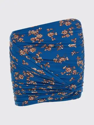 Magda Butrym Floral Ruched Mini Skirt