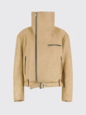 Rick Owens Leather Jacket - Beige