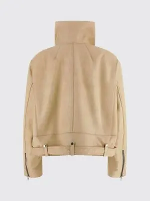 Rick Owens Leather Jacket - Beige