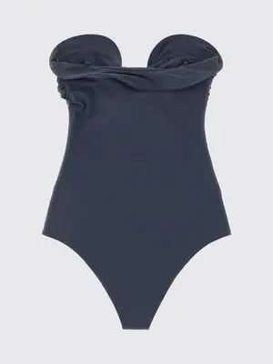 Magda Butrym Jersey One-piece Swimsuit With Flower