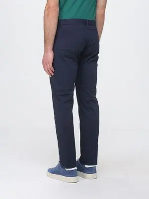 BROOKSFIELD Tailored Cotton Trousers - Navy