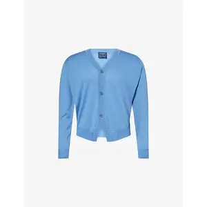 John Smedley X Bill Nighy Merino Wool Cardigan