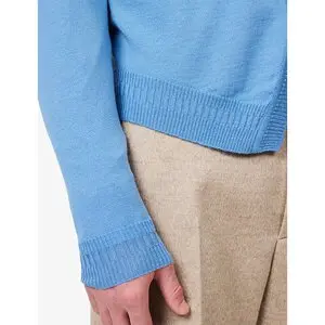John Smedley X Bill Nighy Merino Wool Cardigan