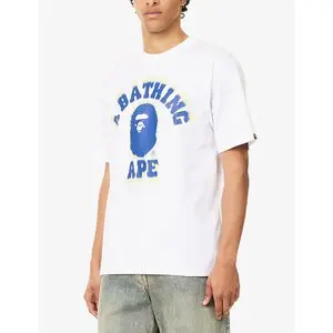 A BATHING APE Spray Graphic-print Cotton T-shirt