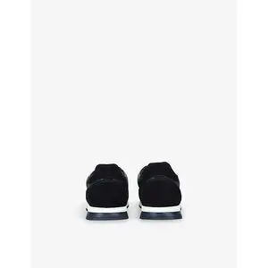 LOAKE Leather And Suede Trainers - Navy