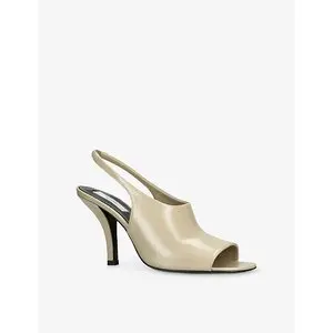 TOTEME Contour 85 Slingback Leather Heeled Pumps