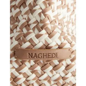 NAGHEDI St Barths Small Woven Shoulder Bag