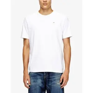 DIESEL® T-adjust-microdiv Cotton-jersey T-shirt - 100