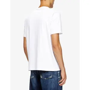 DIESEL® T-adjust-microdiv Cotton-jersey T-shirt - 100