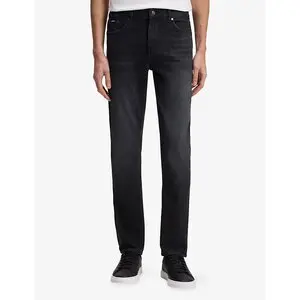 BOSS Delaware Slim-fit Jeans - Charcoal