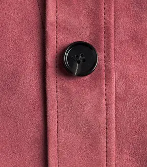 ARMA Lamb Suede Kaylee Shacket - Pink