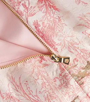 Alice + Olivia Satin Ella Mini Skirt - Pink