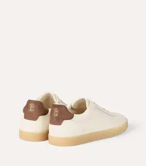 Brunello Cucinelli Deerskin Low-top Sneakers - Yellow