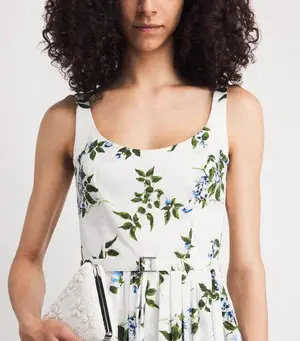 EMILIA WICKSTEAD Organic Cotton Eglantine Mini Dress - White