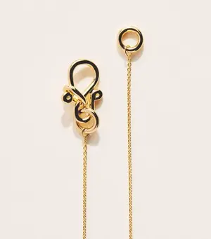 Sophie Bille Brahe Yellow And Diamond Lou Simple Necklace