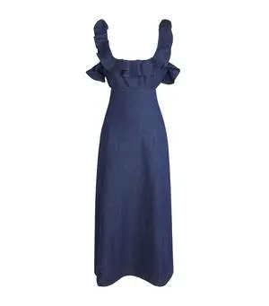Zimmermann Square Neck Day Dresses
