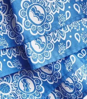 Maje Paisley Print Mini Skirt