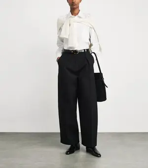 Harrods Leather Belt - Black